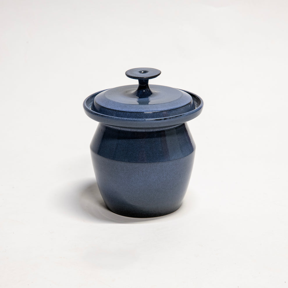 Fermentation Pot- Midnight Blue – Village Pottery Company